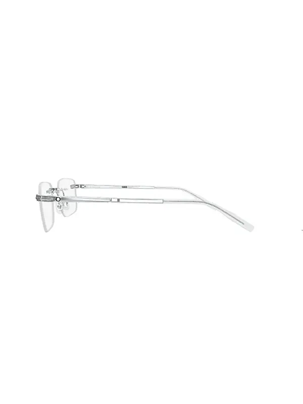 Montblanc Rimless Rectangle Frame Eyeglasses