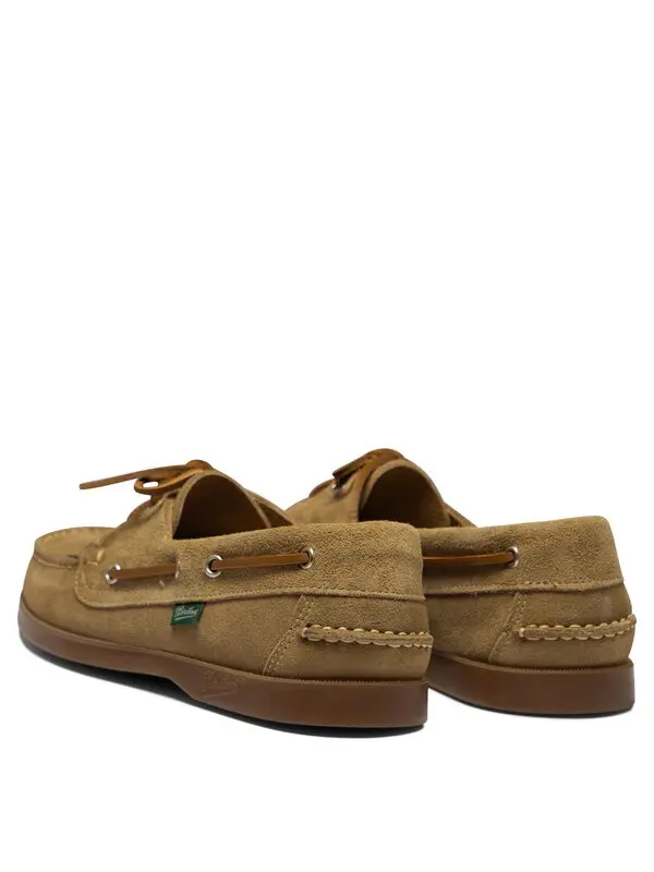 Paraboot Lace-up Loafers With Natural Rubber Sole
