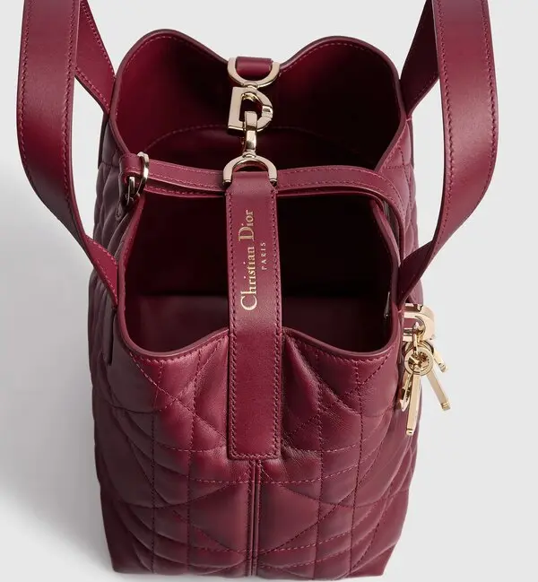 Dior Small Vertical Tote Bag - Red