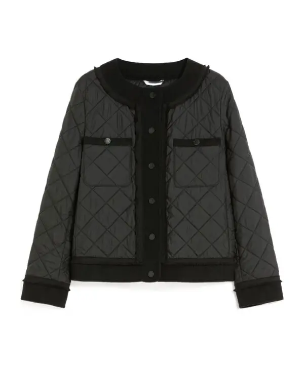 Max Mara Quilted Short Jacket