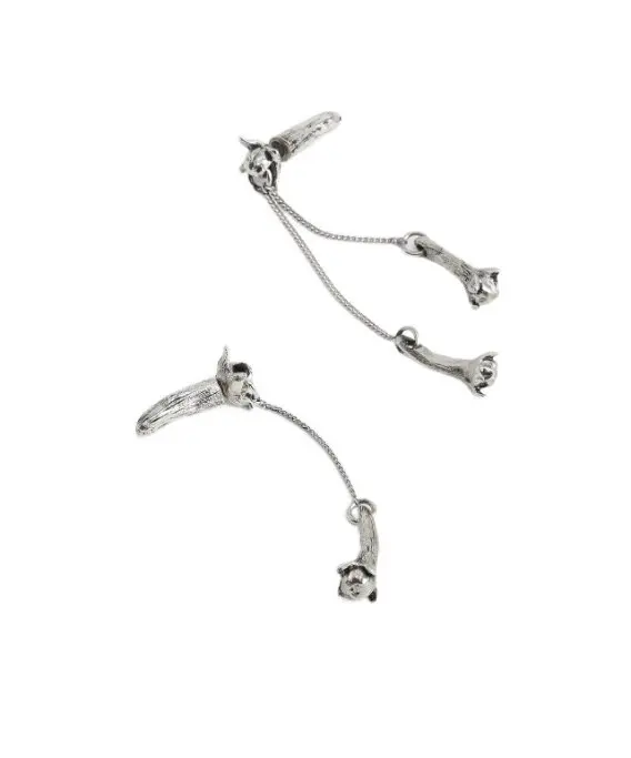 LEMAIRE Chain Earrings