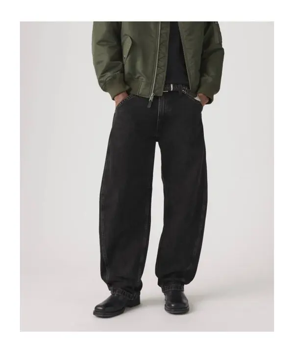 LEVI'S Baggy Barrel Jeans - Black