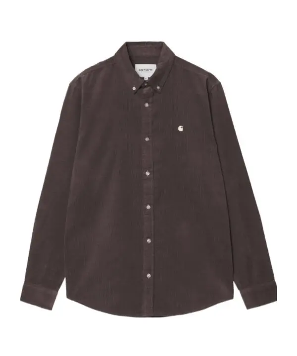 Carhartt Work In Progress Madison Corduroy Shirt - Black