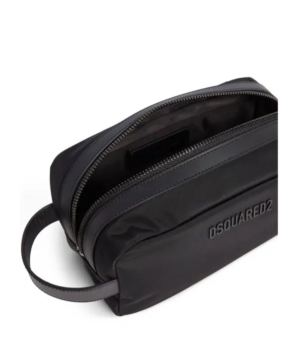 Dsquared2 Logo Detail Wash Bag