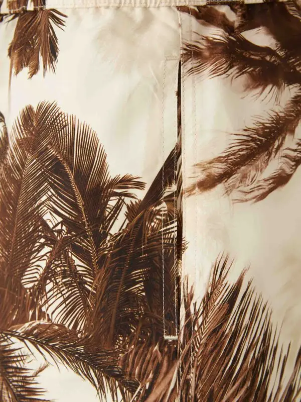 Moncler Wide-leg Swim Trunks