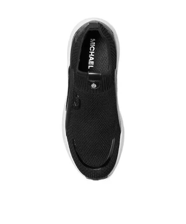 Michael Kors Sami Stretch Knit Slip-on Sneakers - Black