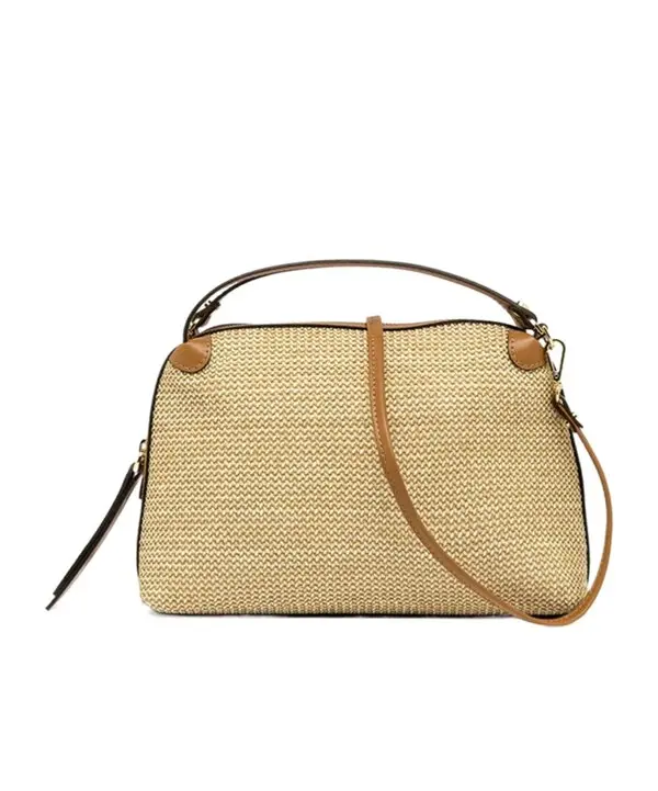 GIANNI CHIARINI Alifa Woven Tote Bag - Nude