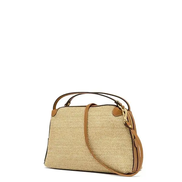 GIANNI CHIARINI Alifa Woven Tote Bag - Nude