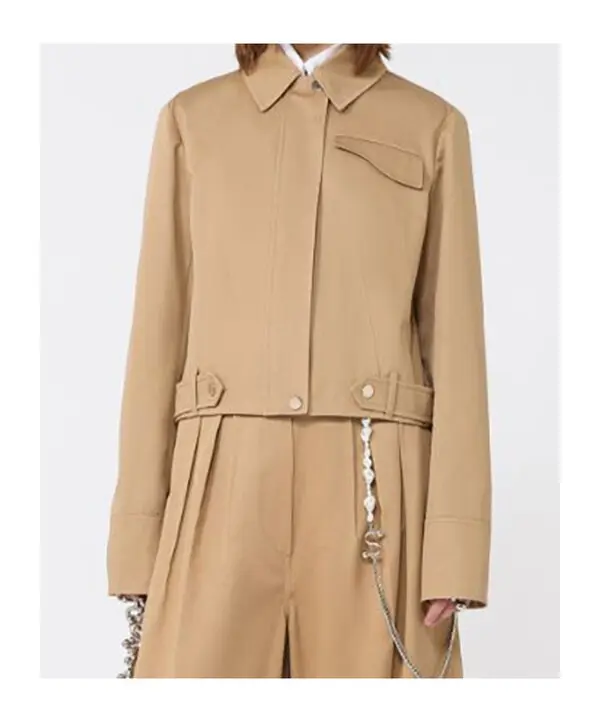 Sportmax Boxy Cotton Jacket