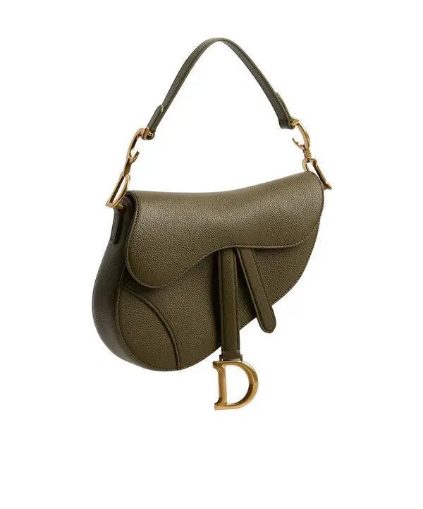 Dior Small Saddle Bag - Green