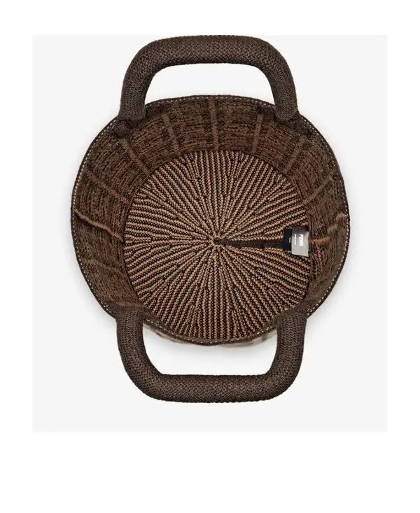 Fendi Ff Jacquard Cashmere Bag