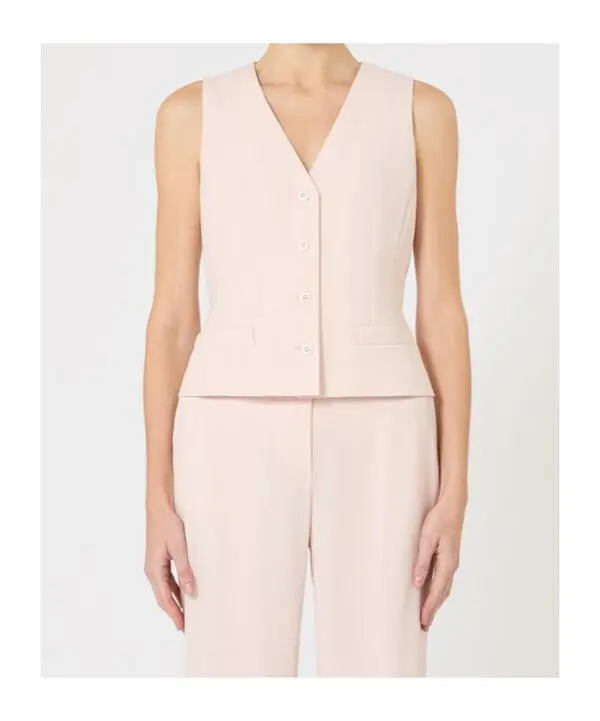 Max Mara Mstmadia Waistcoat - Pink