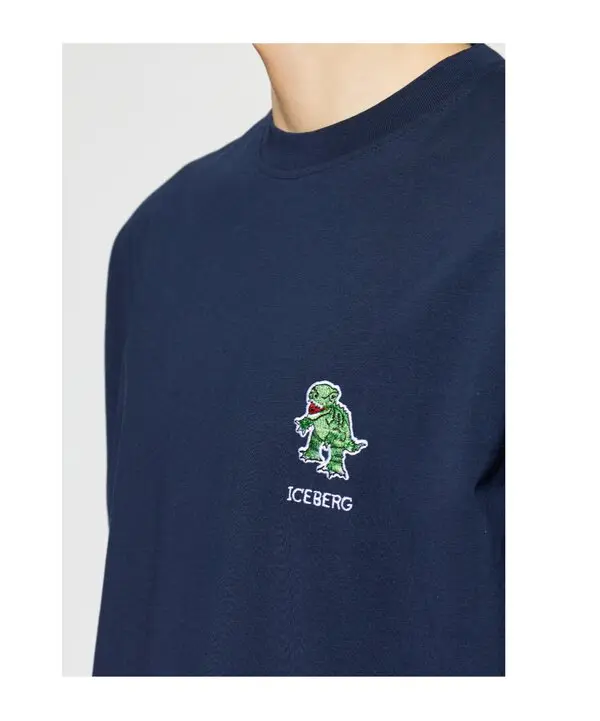 Iceberg Short Sleeve Crewneck T-shirt