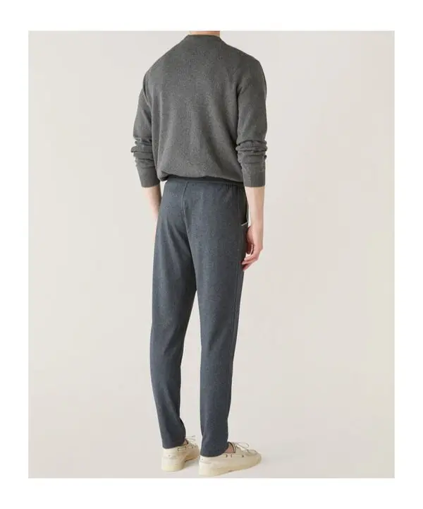 Loro Piana Drawstring Waist Casual Pants - Gray