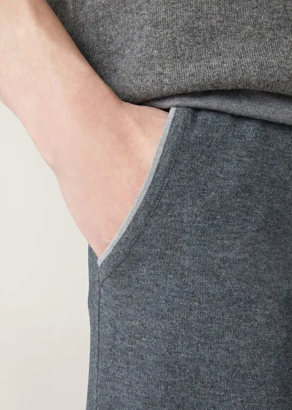 Loro Piana Drawstring Waist Casual Pants - Gray