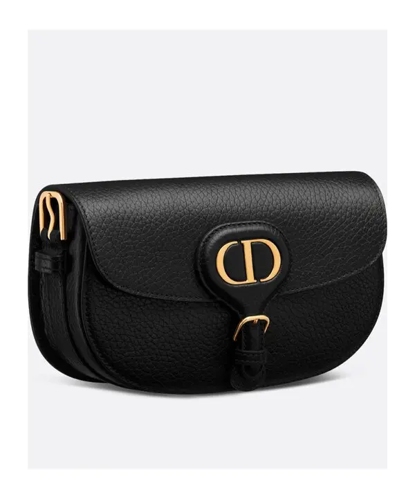 Dior Bobby East-west Bag With Cd Buckle - Black