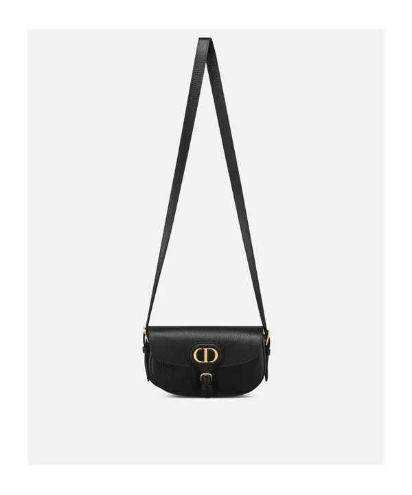 Dior Bobby East-west Bag With Cd Buckle - Black