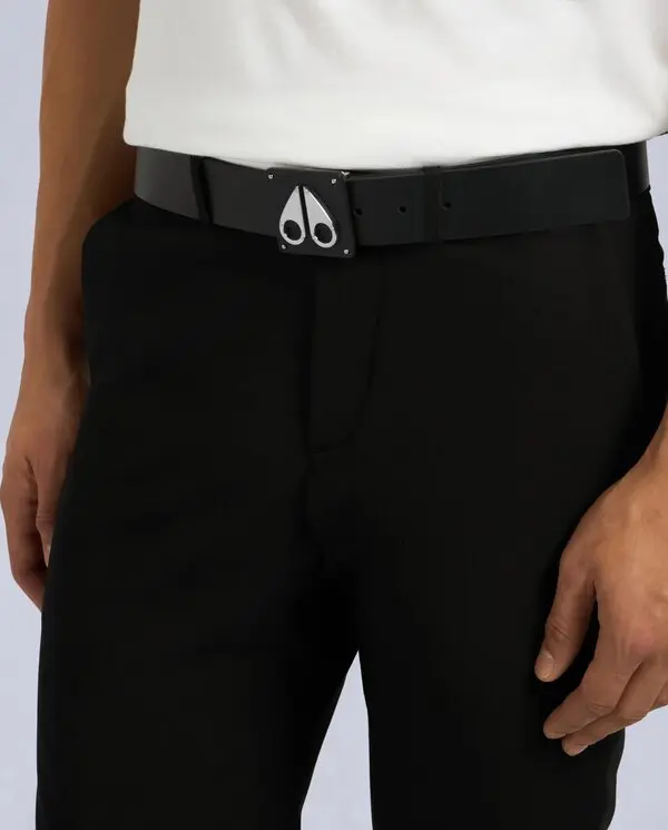 Moose Knuckles Logo Belt