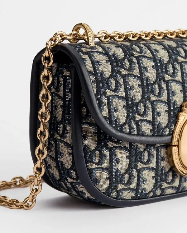 Dior Small Medaillon Flap Bag With Chain