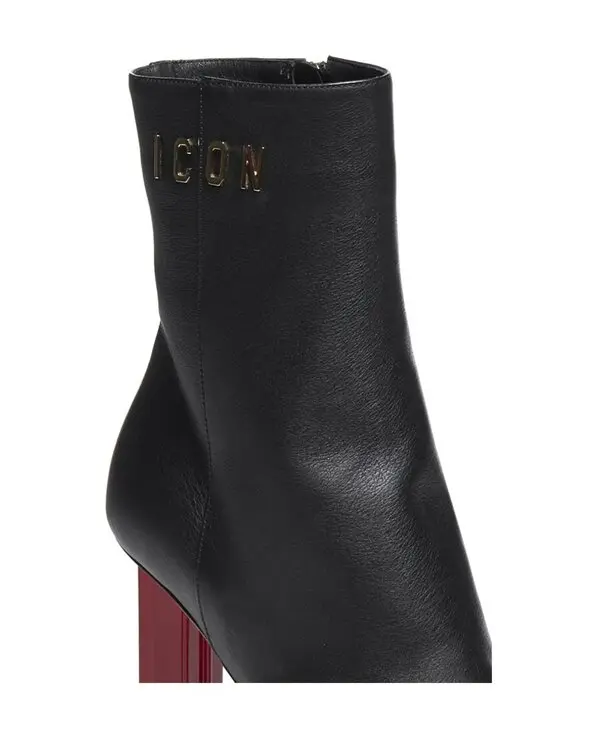 Dsquared2 Icon Ankle Boots With Creative High Heel