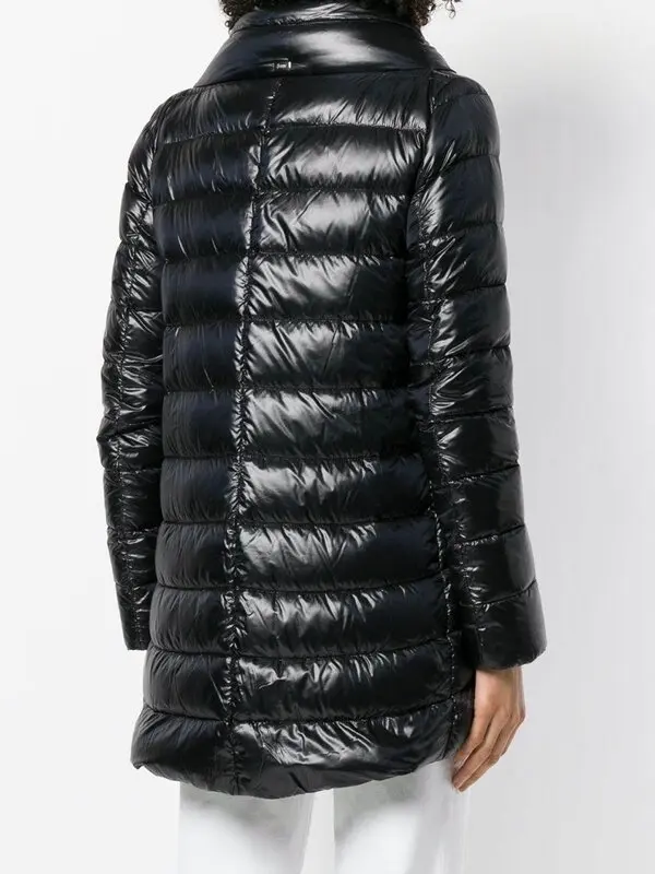 Herno Quilted Down Jacket With High Collar