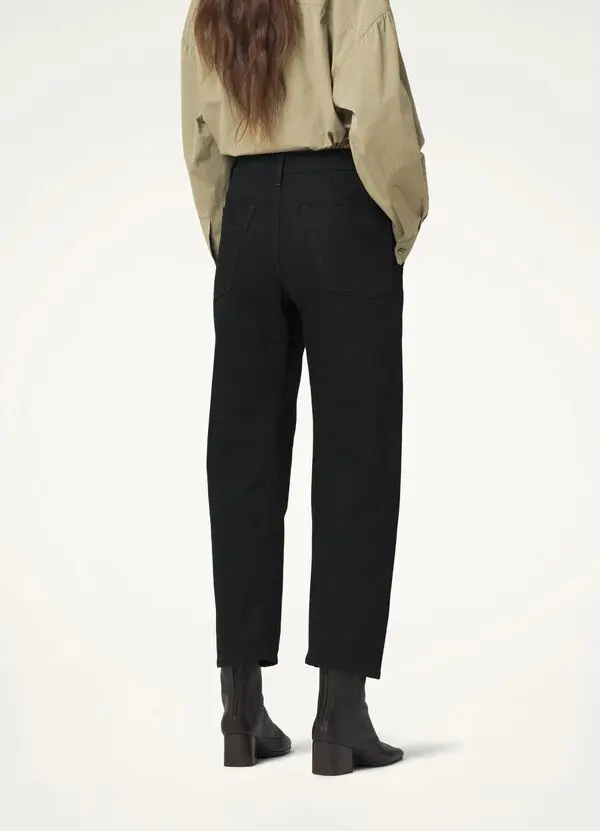 LEMAIRE Twisted High Waisted Cropped Leg Jeans