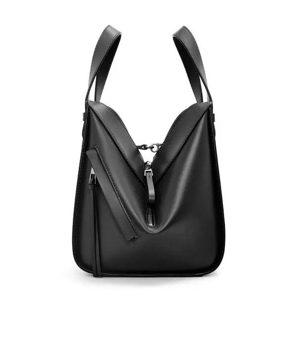 Loewe Hammock Compact Bag In Satin Calfskin