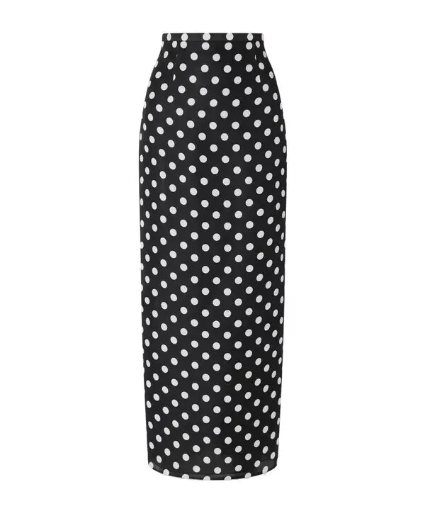 Khaite Winton Skirt - Black