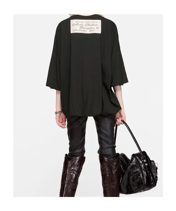 Acne Studios Gathered Logo T-shirt