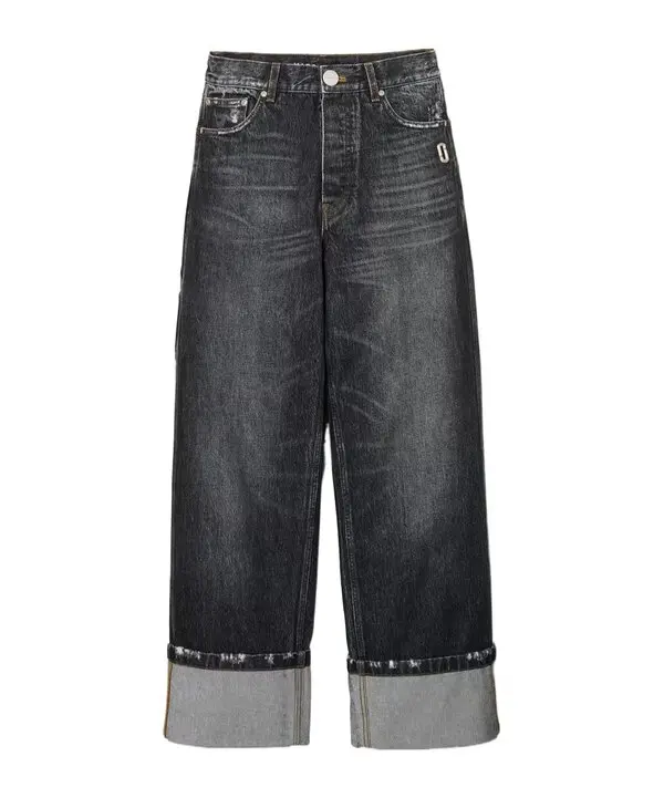 Marc Jacobs Wide Leg Jean - Black