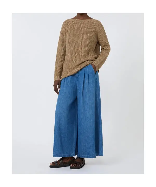 Max Mara Long Sleeve Crew Neck Sweater