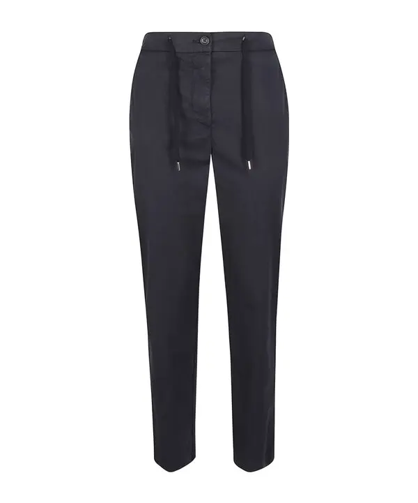 Eleventy Drawstring Waist Pants - Blue