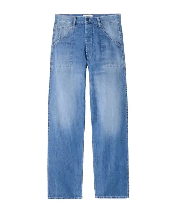 NILI LOTAN Belt Loops Jeans