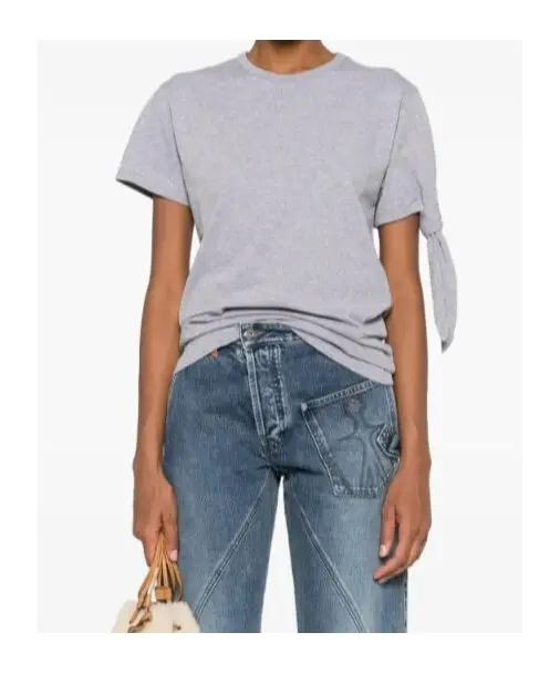 J.W.ANDERSON Short Sleeve T-shirt With Knot Detail