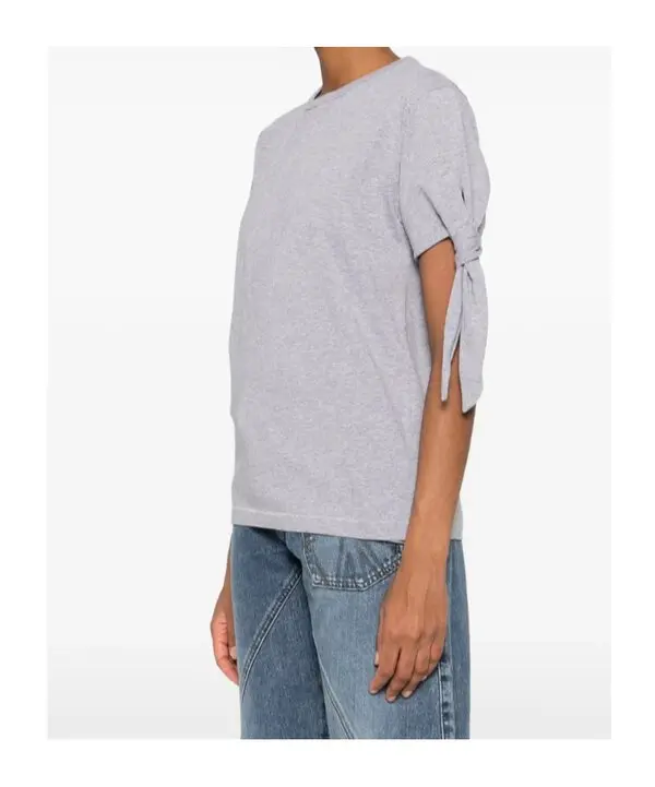 J.W.ANDERSON Short Sleeve T-shirt With Knot Detail