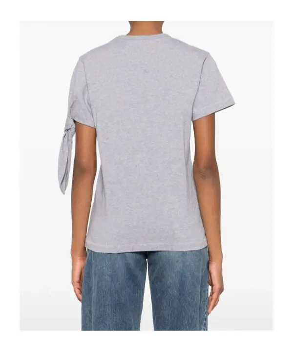 J.W.ANDERSON Short Sleeve T-shirt With Knot Detail