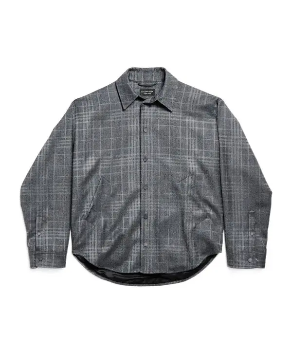 Balenciaga Tartan Overshirt