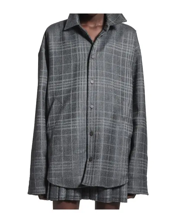 Balenciaga Tartan Overshirt