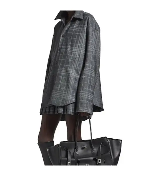 Balenciaga Tartan Overshirt