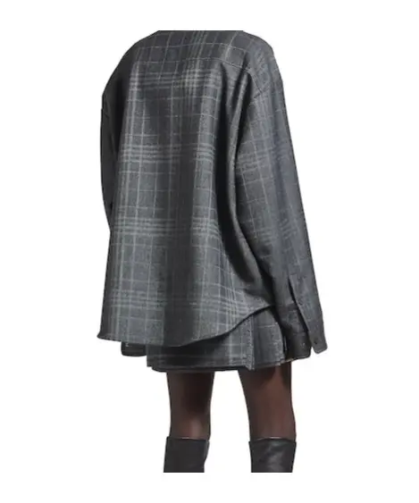 Balenciaga Tartan Overshirt