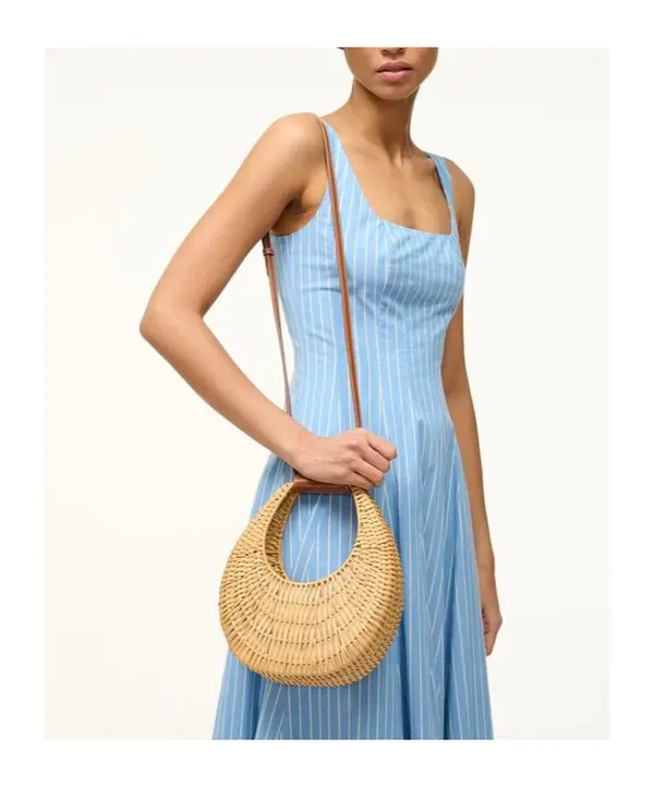 Staud Rattan Shoulder Bag