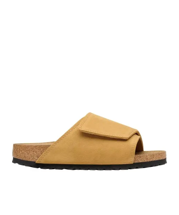BIRKENSTOCK Solana Suede Touch-strap Sandals - Brown