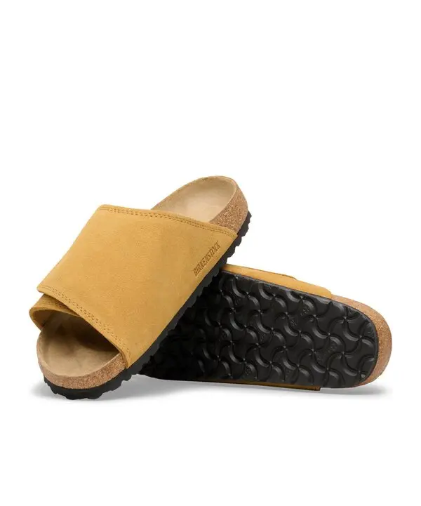 BIRKENSTOCK Solana Suede Touch-strap Sandals - Brown