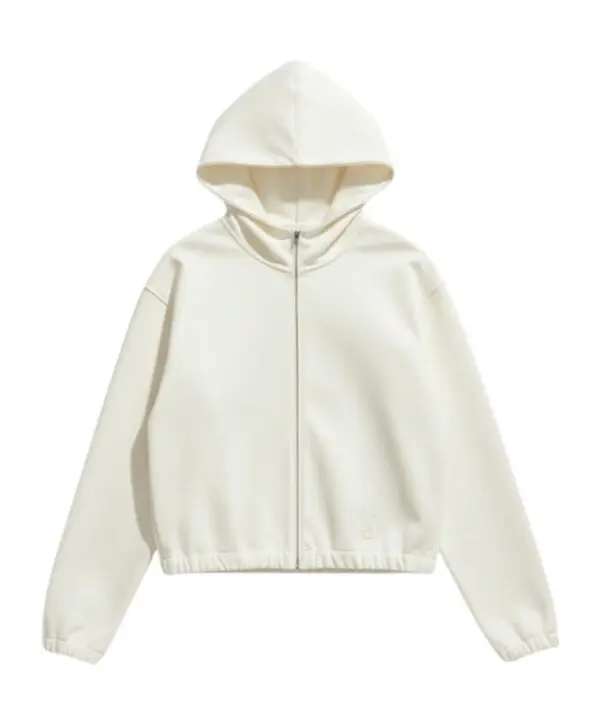 JIL SANDER Hooded Zip-up Sweatshirt