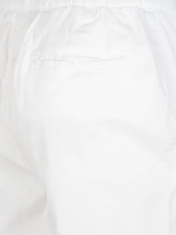 Eleventy Drawstring Waist Pants - White