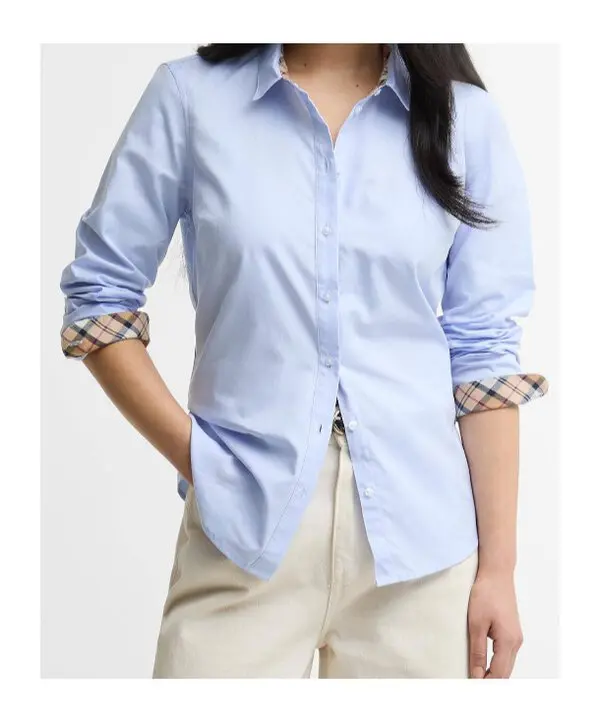 Barbour Long-sleeved Shirt With Classic Collar