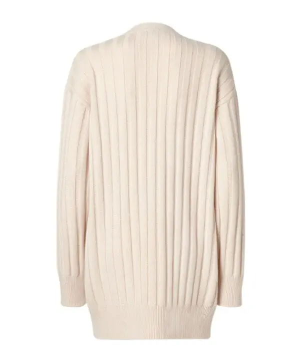 Fendi Ribbed Pocket Cardigan