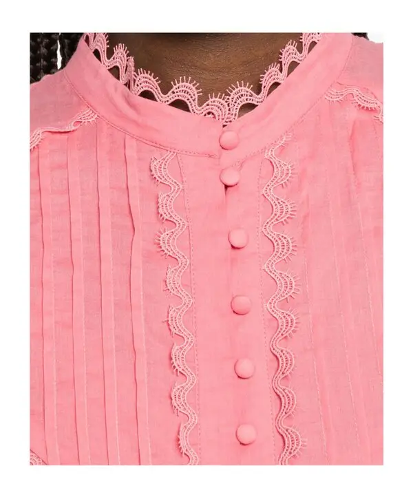 ERMANNO FIRENZE Layered Lace Midi Dress