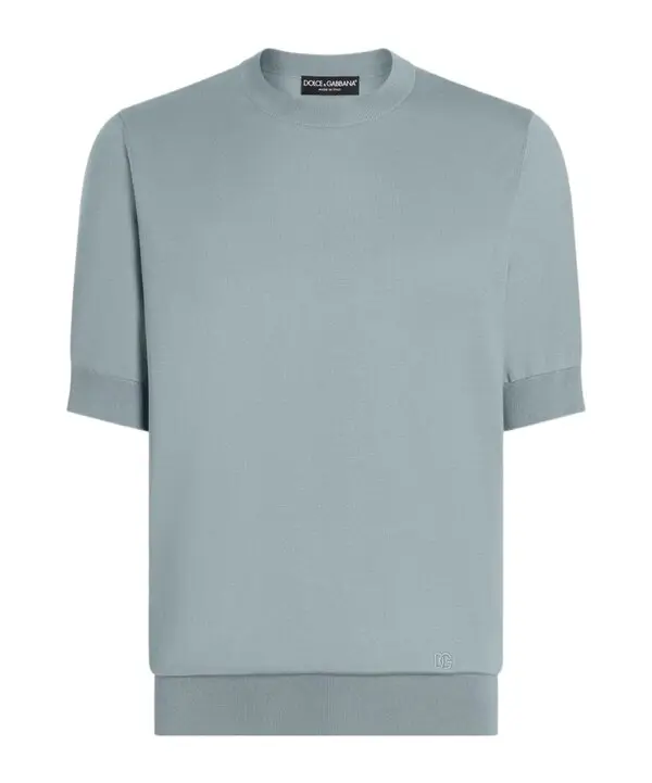 Dolce & Gabbana Logo-embroidered T-shirt