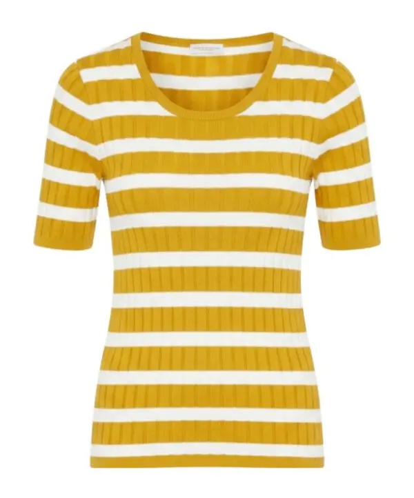 ROBERTO COLLINA Short-sleeved Knit Top